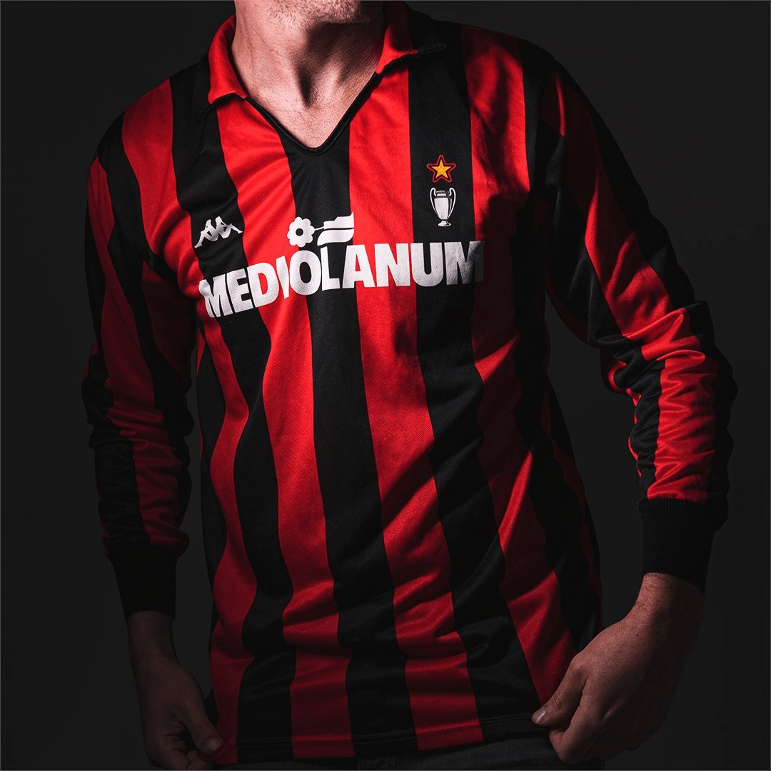 AC Milan 1989-90 Home Kit – kitify