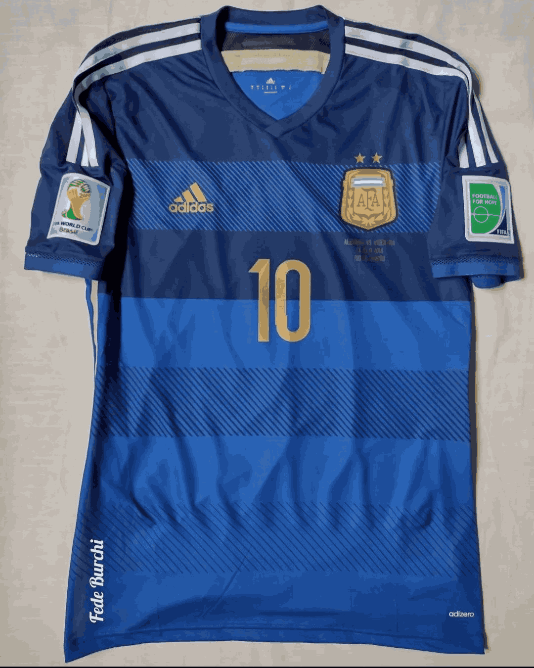 Argentina 2014 World Cup Final Kit – kitify