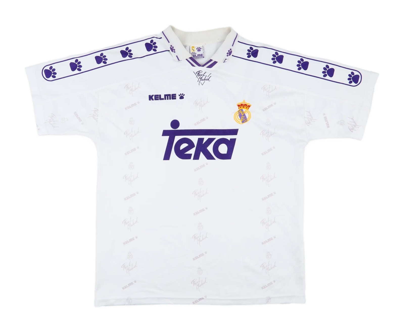 Real Madrid 1995-96 Home Kit – kitify